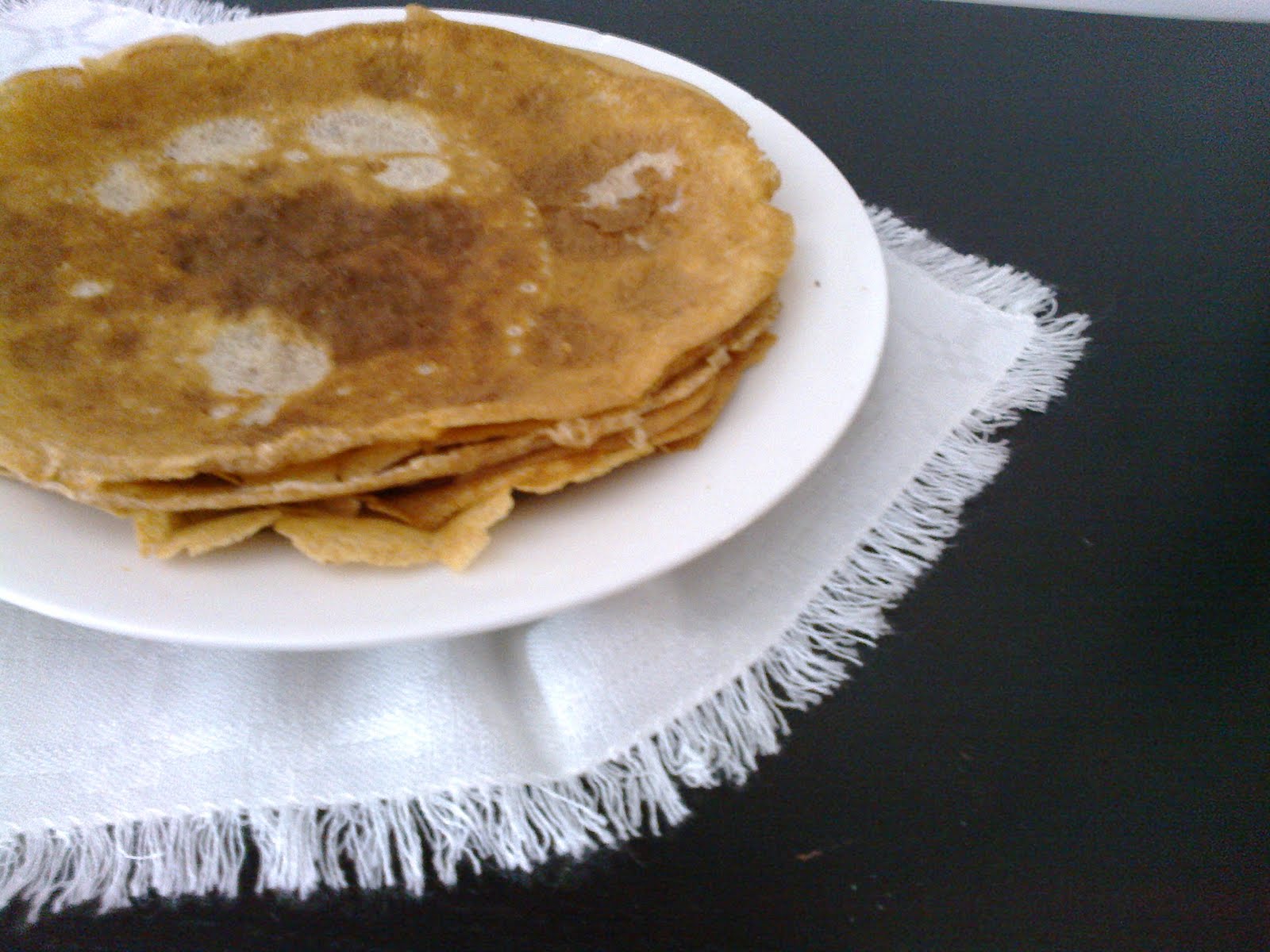 Guloso qb: Crepes integrais / Whole wheat pancakes