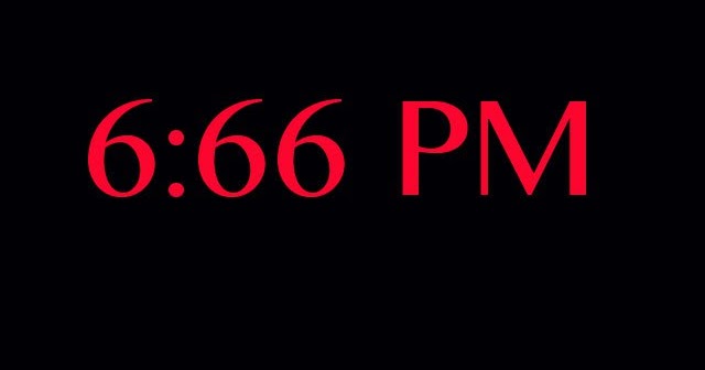 A Southern Life in Scandalous Times: Time For Evil With "6:66 PM"
