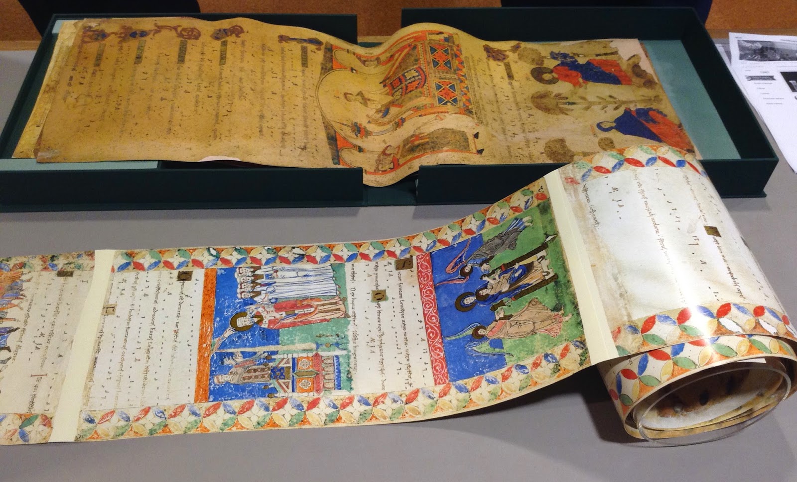 Modern Medievalism: The Exultet scroll: the Powerpoint of medieval Italy