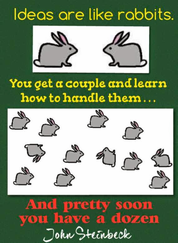 AAC Girls: Ideas are like rabbits