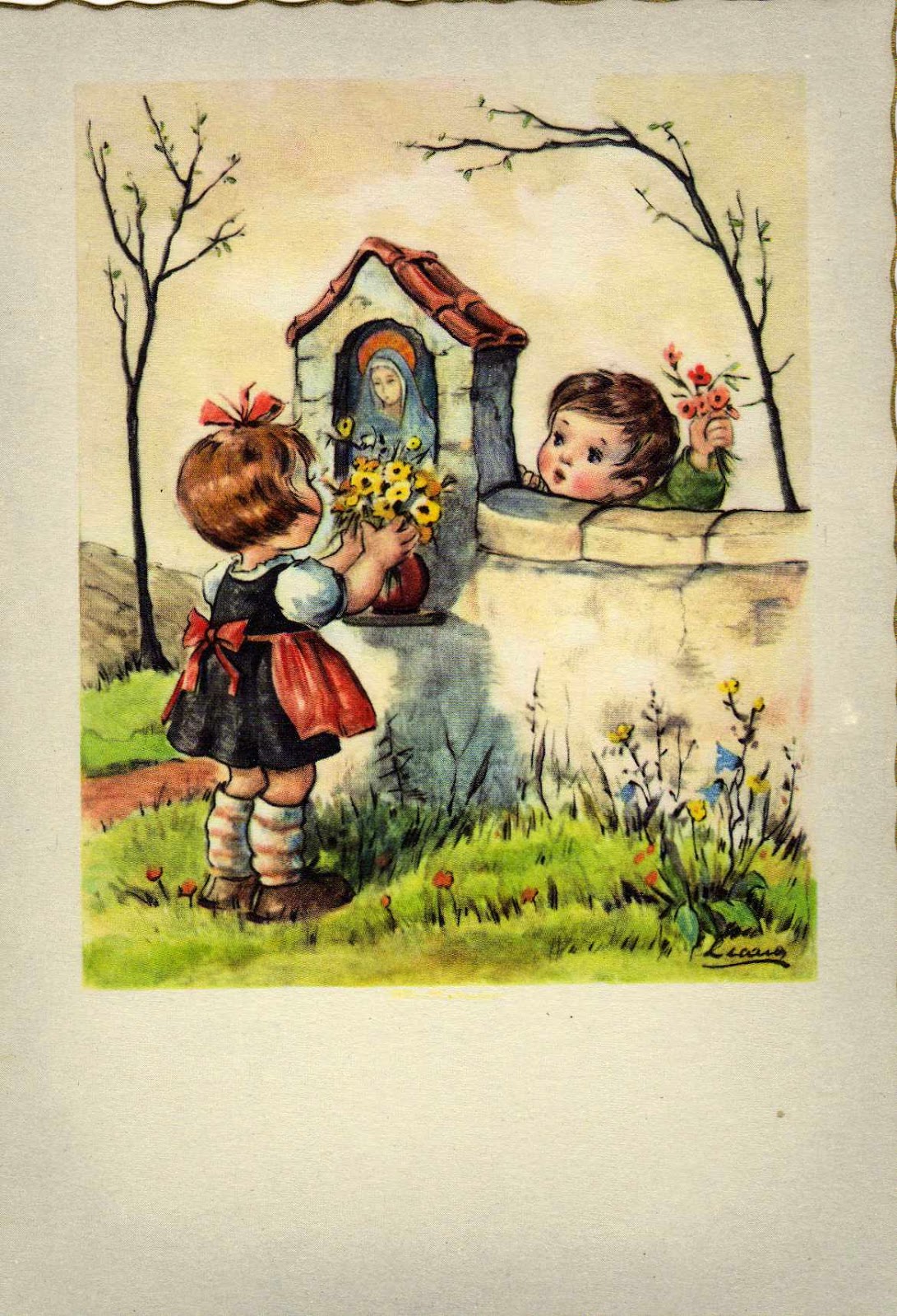 Miss Jane: Easter & Spring Vintage Postcards 3