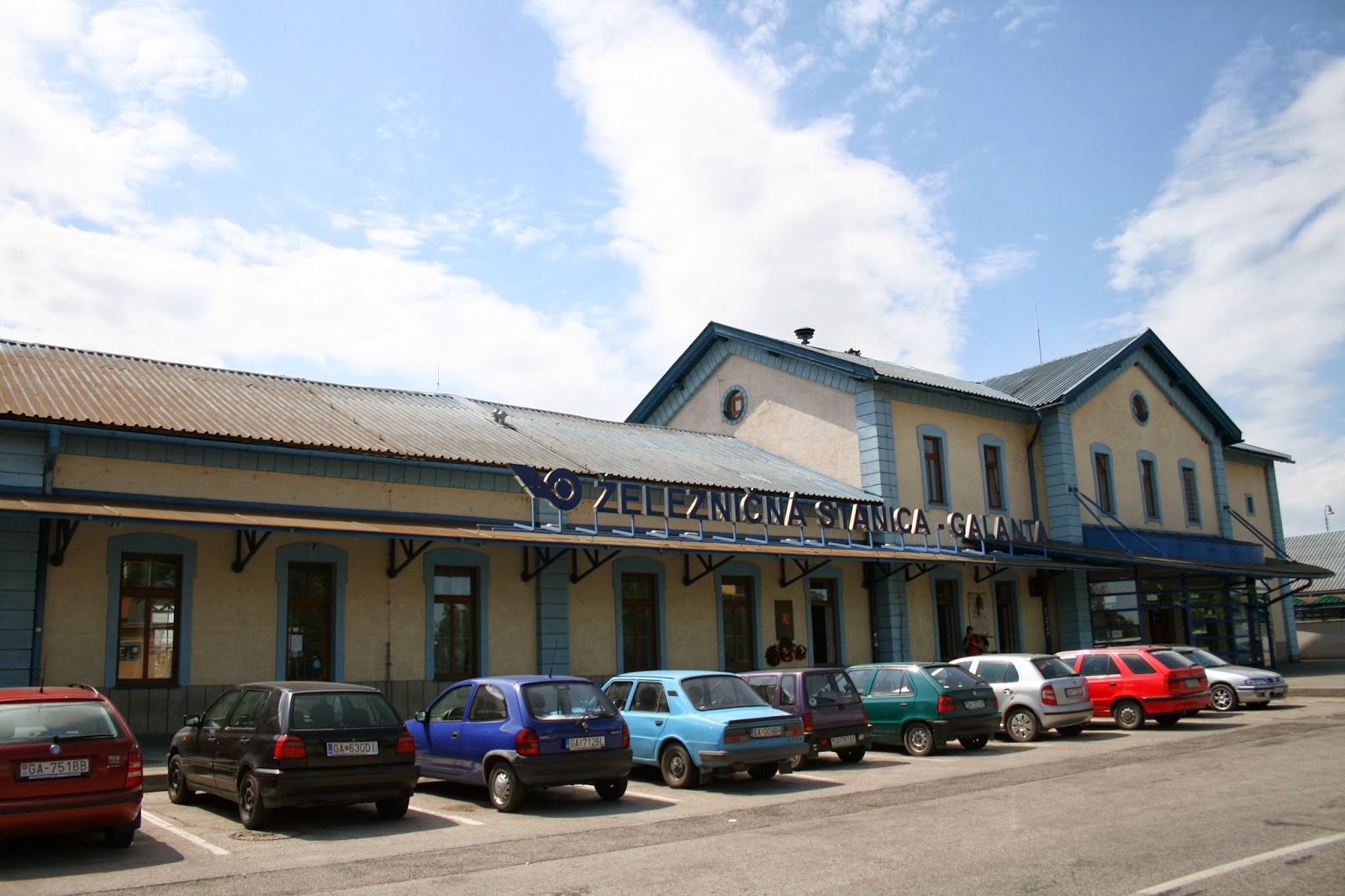 railway stations: Slovakia: Galanta