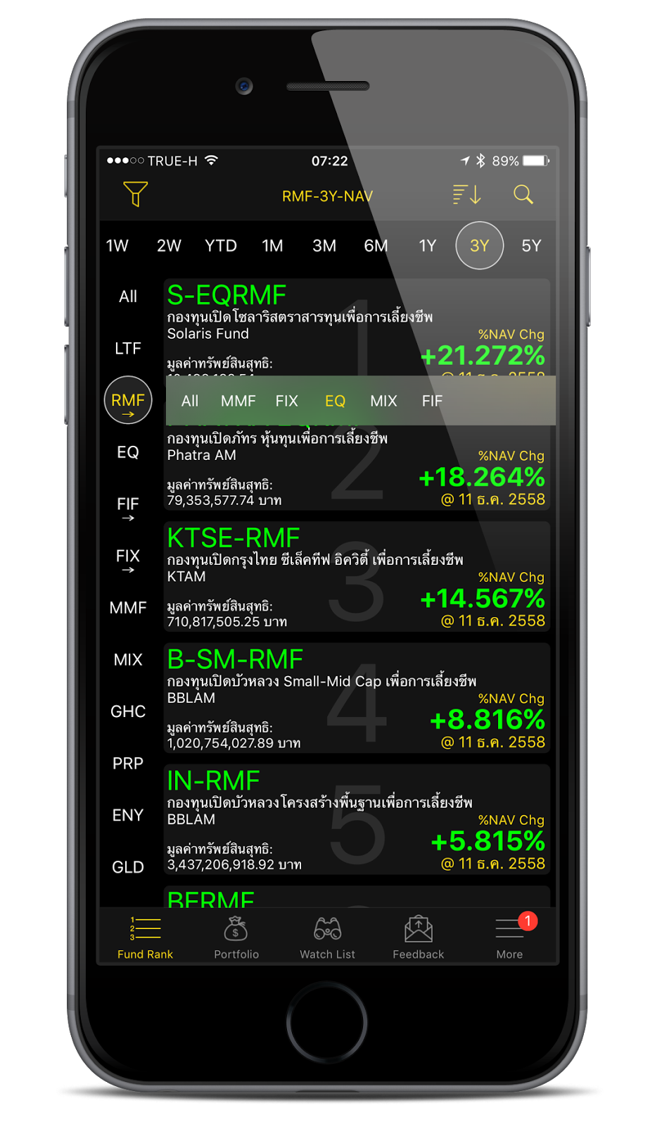 FIN - App กองทุนรวม Mutual Fund
