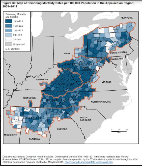 KENTUCKY HEALTH NEWS: Study finds Appalachian health is falling farther ...