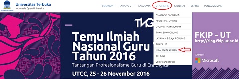 Tips Cara Cek dan Melihat Nilai UT di Website Universitas Terbuka www ...