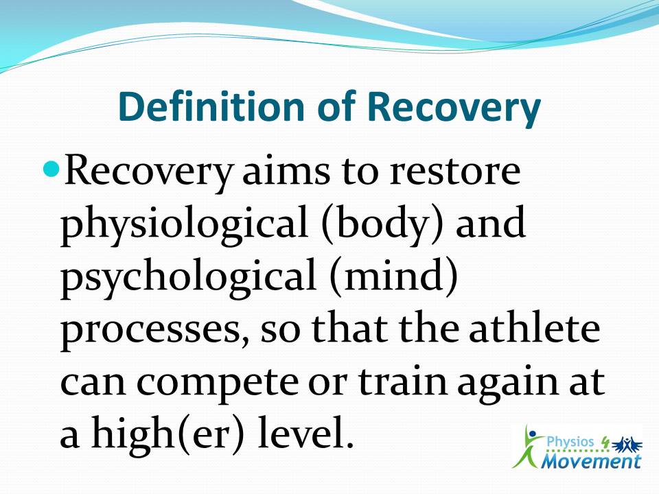 Recovery Strategy of the Month: Active Recovery