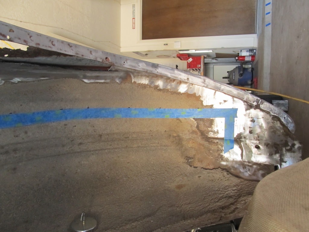 How to assess rust damage on a quarter panel