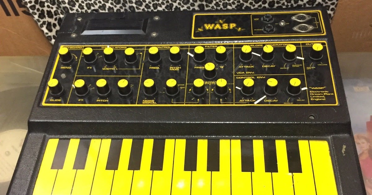 MATRIXSYNTH: EDP Wasp synthesizer