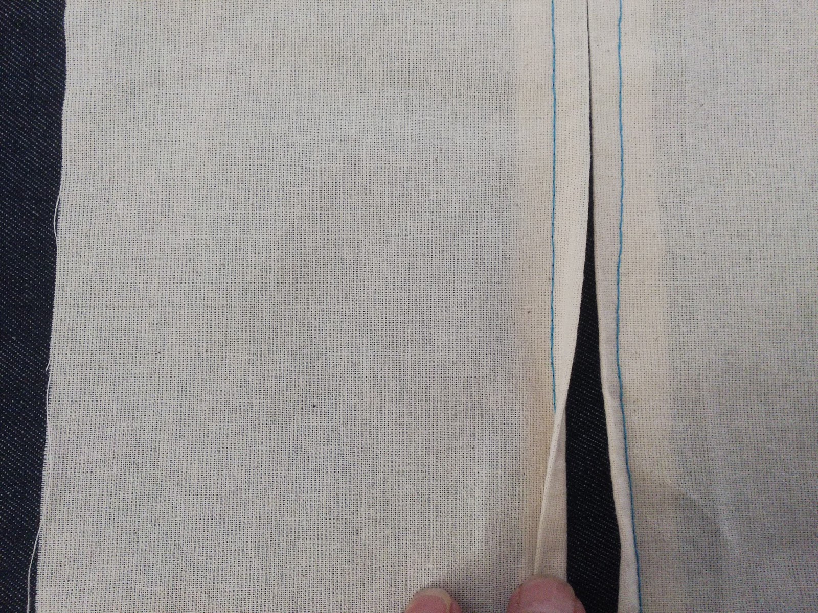 #SewAngelicThreads: Sewing Seams and Sewing in Straight lines