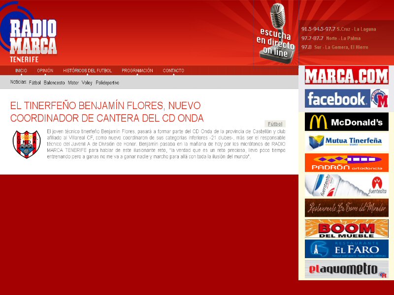 Escuela Fútbol Base C.D. Onda 2010-2011: HOY ATERRIZA EN LA COSSA ...