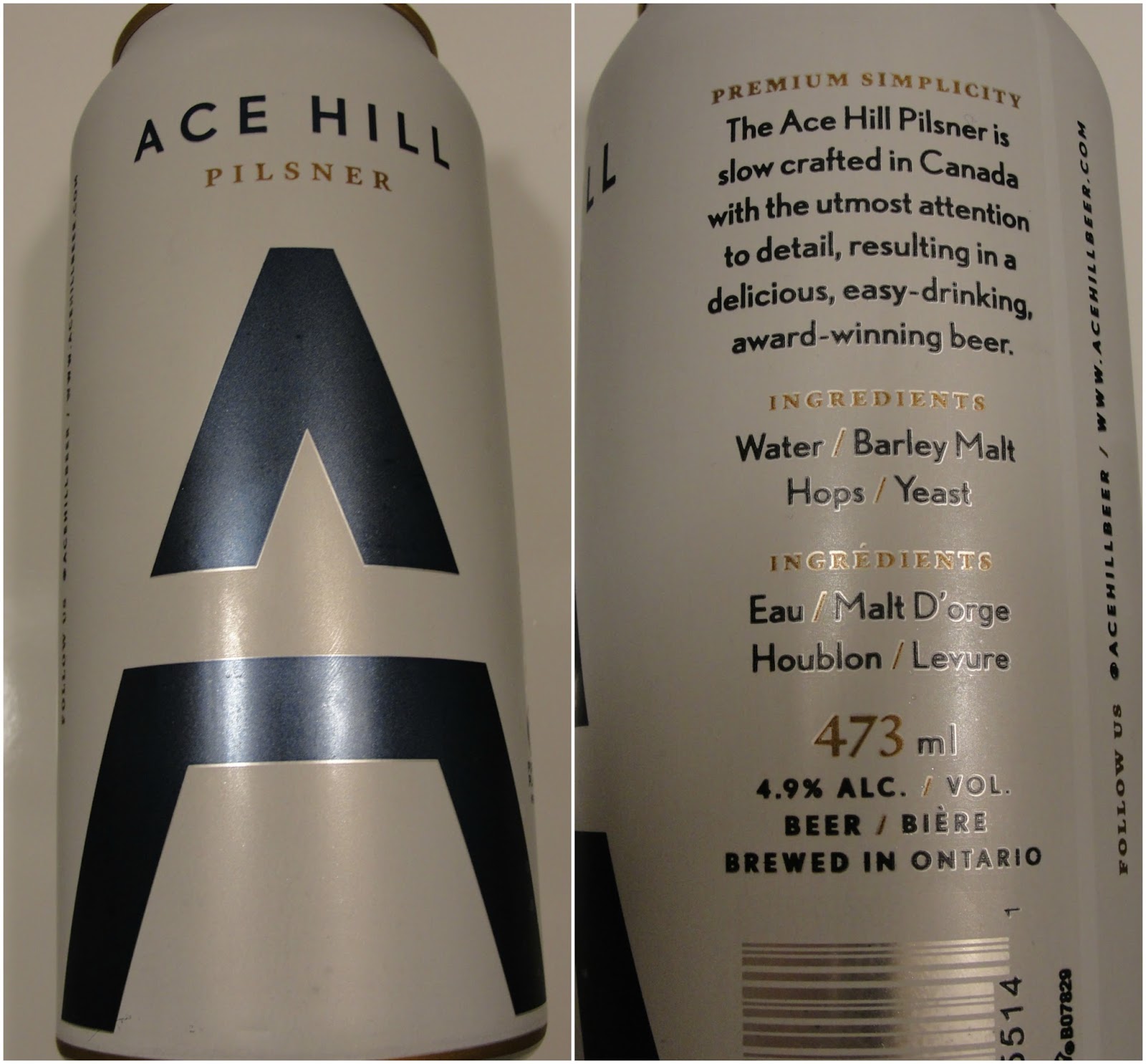 My Interpretations - Ken Whytock: Craft Beer Series: Ace Hill Pilsner ...