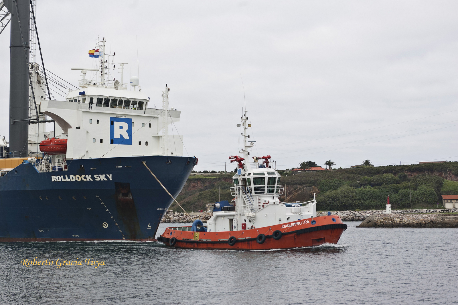 Buques en el puerto de Avilés: ROLLDOCK SKY