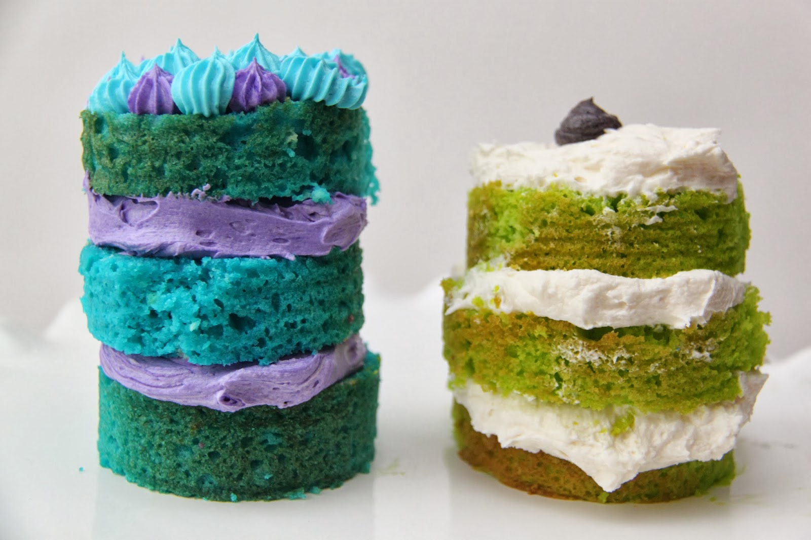 Monsters University Tin Can Party Cakes - Smashed Peas & Carrots