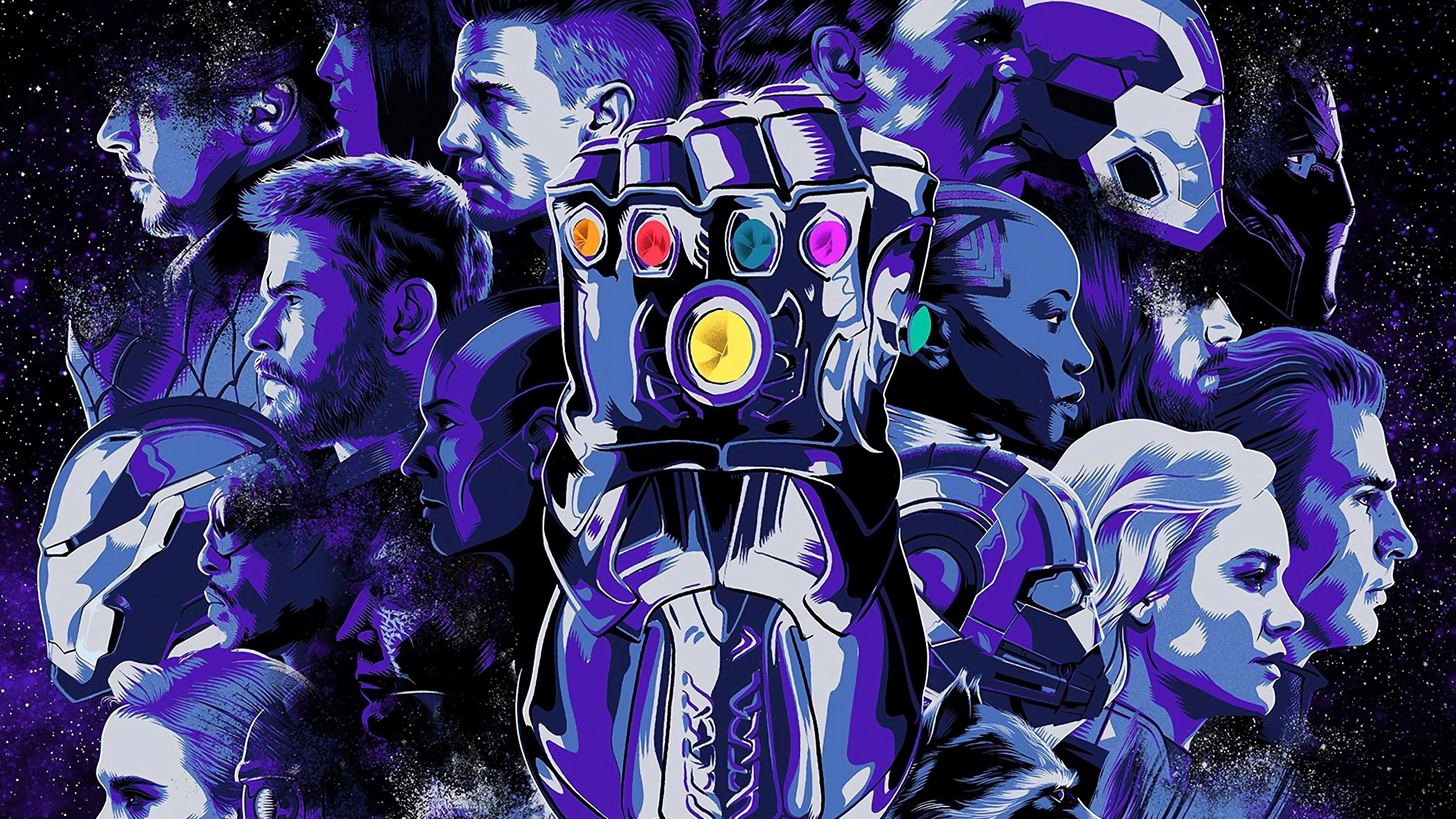 Avengers: Endgame, Infinity Gauntlet, 4K, #105 Wallpaper PC Desktop