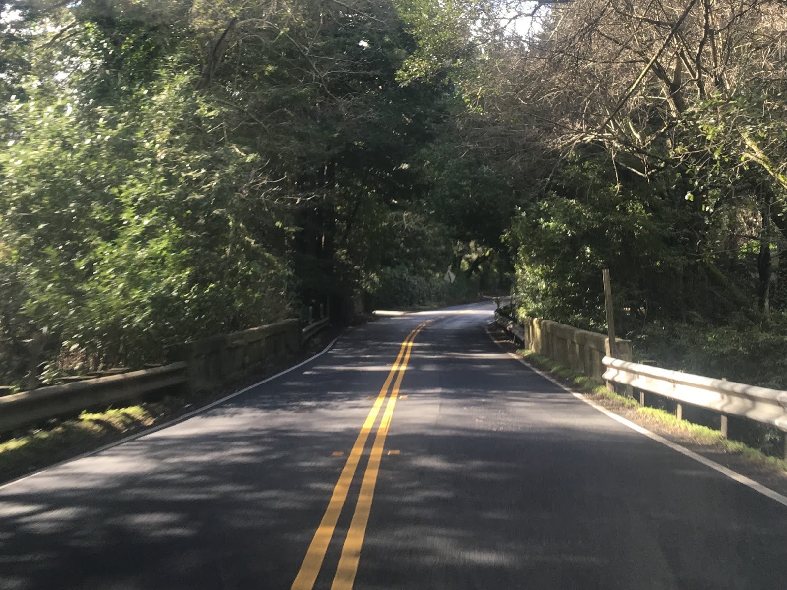 California State Route 84 over the Santa Cruz Mountains from I-280 west ...