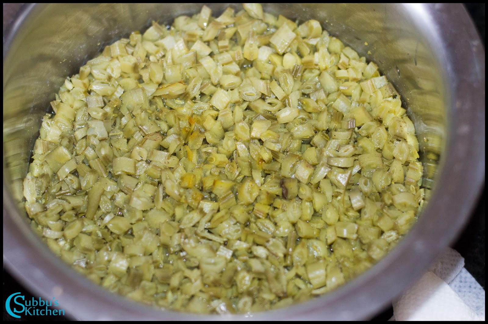 Kothavarangai Thoran | Cluster Beans Poriyal - Subbus Kitchen