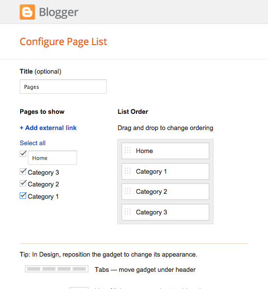 Blogspot Beginner's Guide: How to Create and Customize a Navigation Bar ...