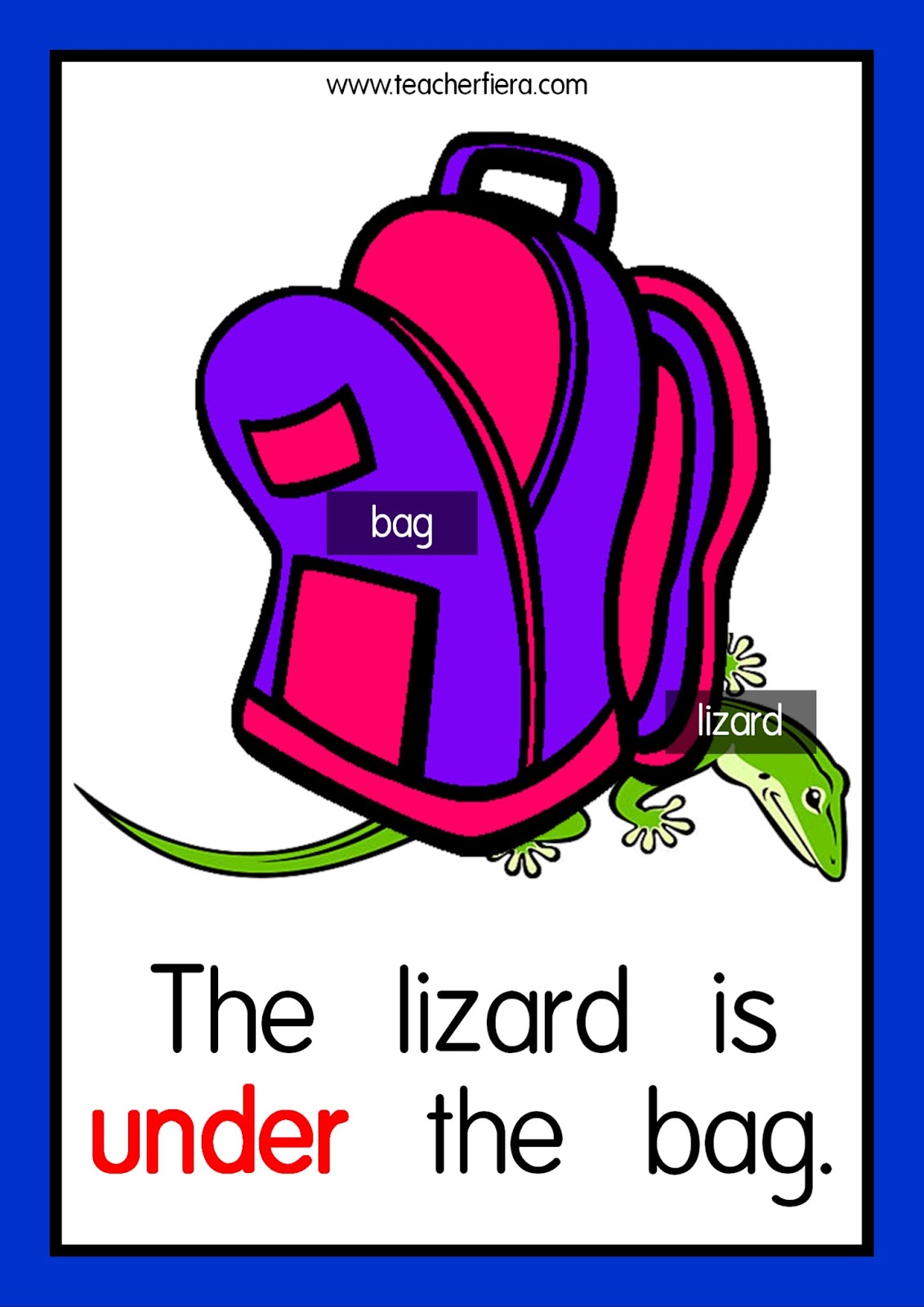 teacherfiera.com: PREPOSITIONS (IN, ON, UNDER)