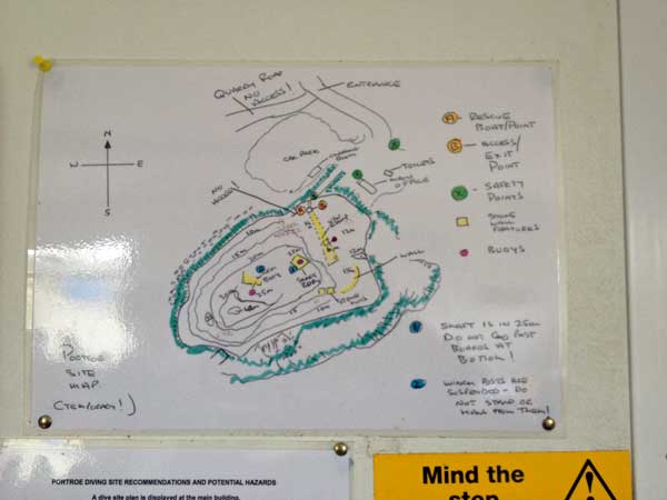 I Are Diver: Portroe Quarry; 5 degrees C and the need to pee