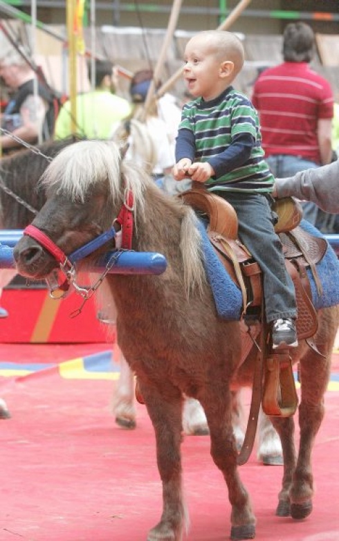 THE BALLOON MAN: WILKES BARRE SHRINE CIRCUS