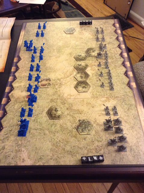 The Old Northwest Notebook: Battlecry! ACW Boardgame First Playthrough