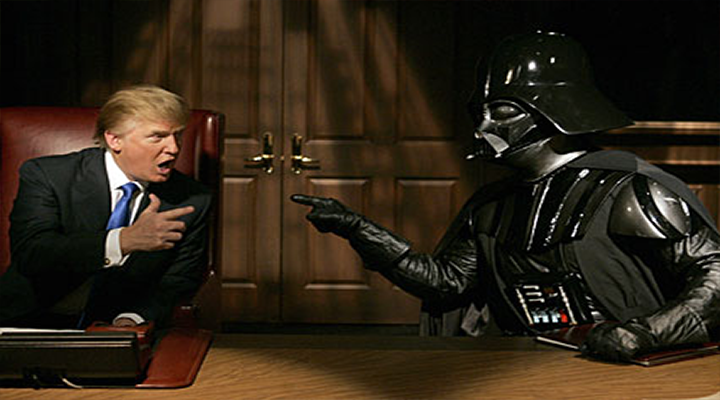 Darth Vader: darth vader vs donald trump for president usa 2016