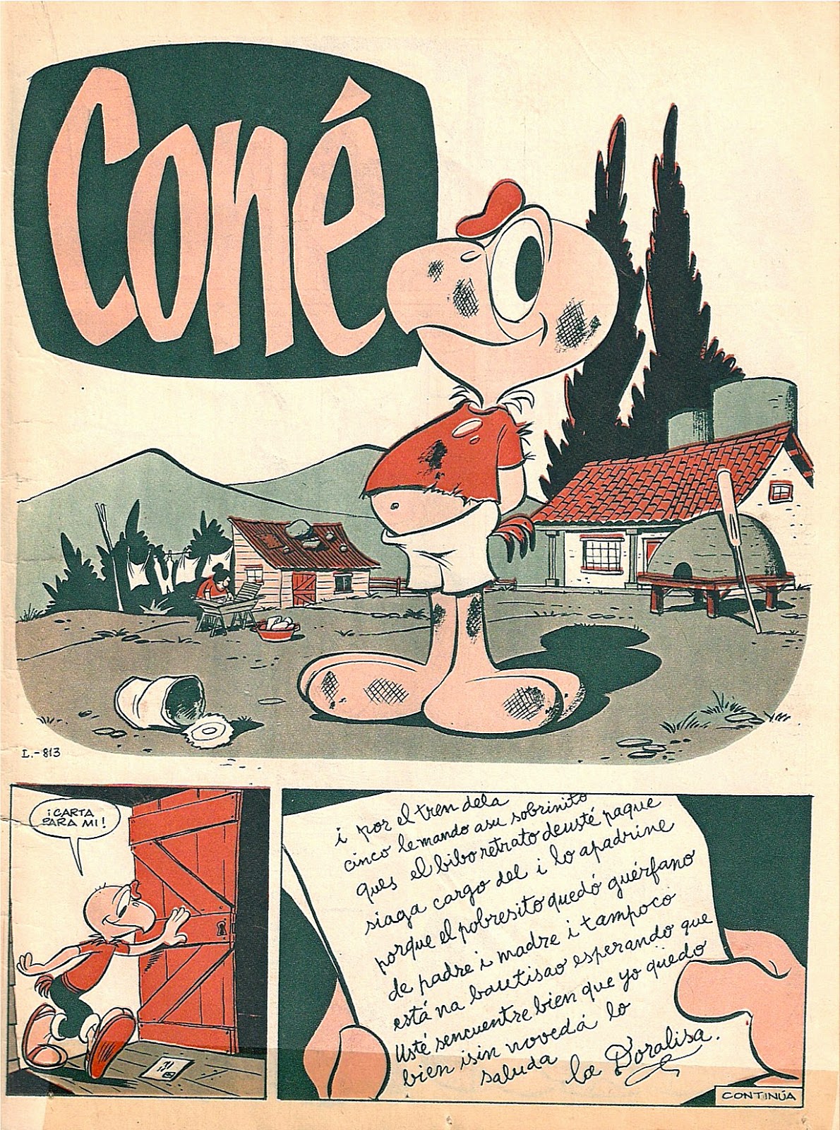 Condorito Aventurero: 16 - LOS INICIOS DE CONÉ Y YUYITO