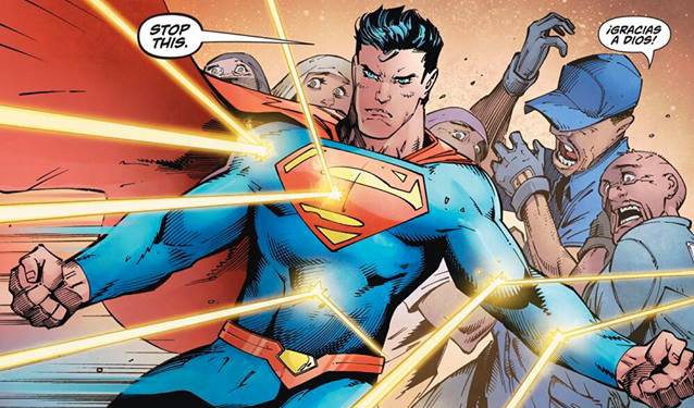 Comic Odyssey: Superman saves everyone, regardless of who they are