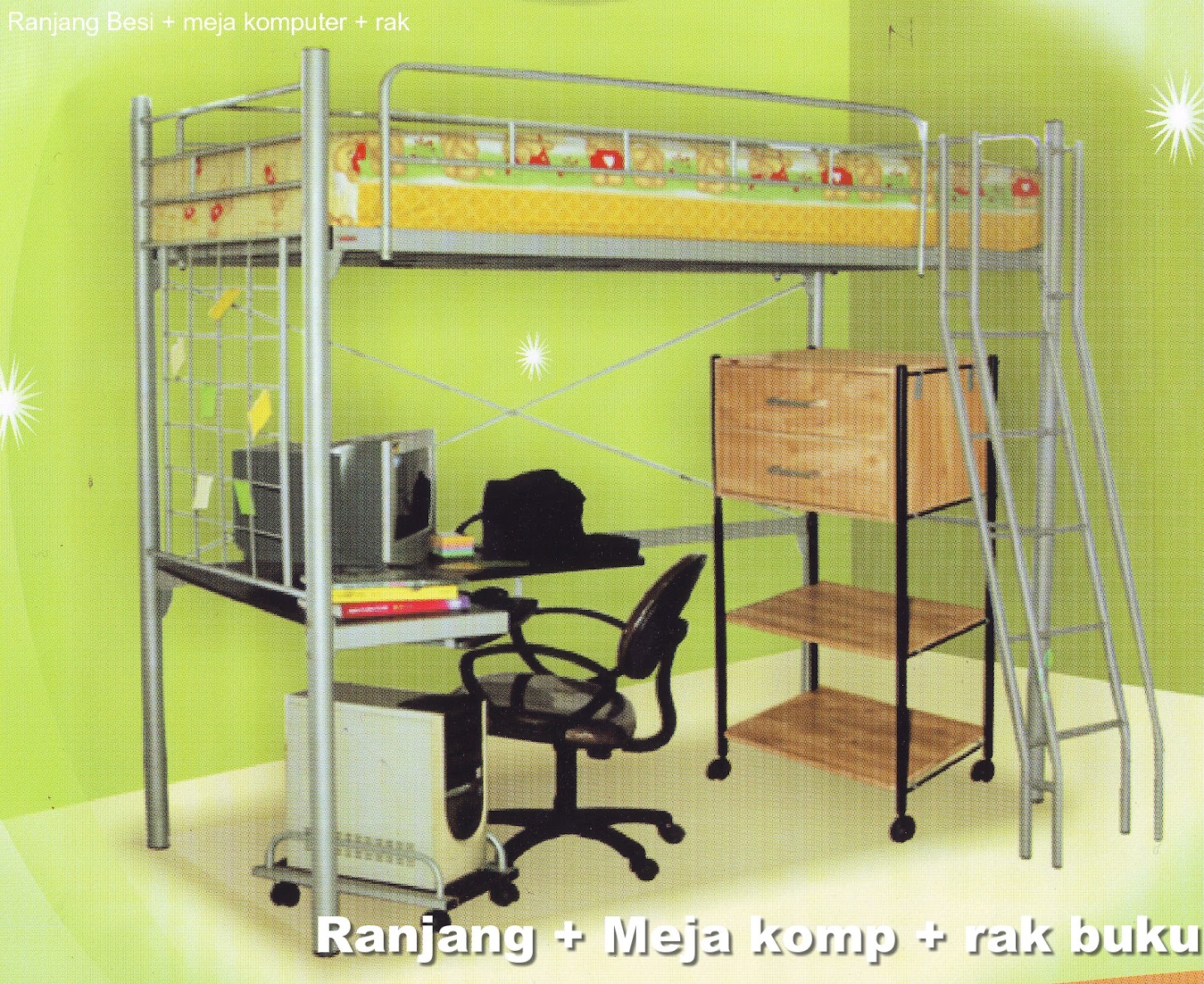 Springbed info Promo: Ranjang tingkat