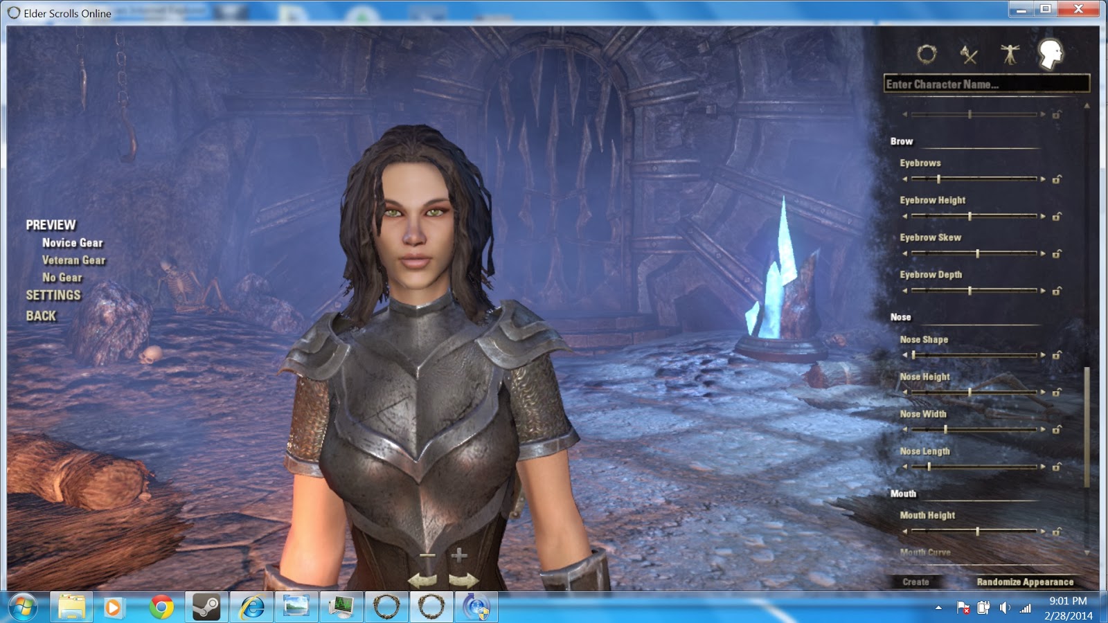 Elder Scrolls Online Character Creation Redguard