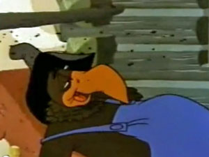 Cartoon-Vergleich: BACKWOODS BUNNY