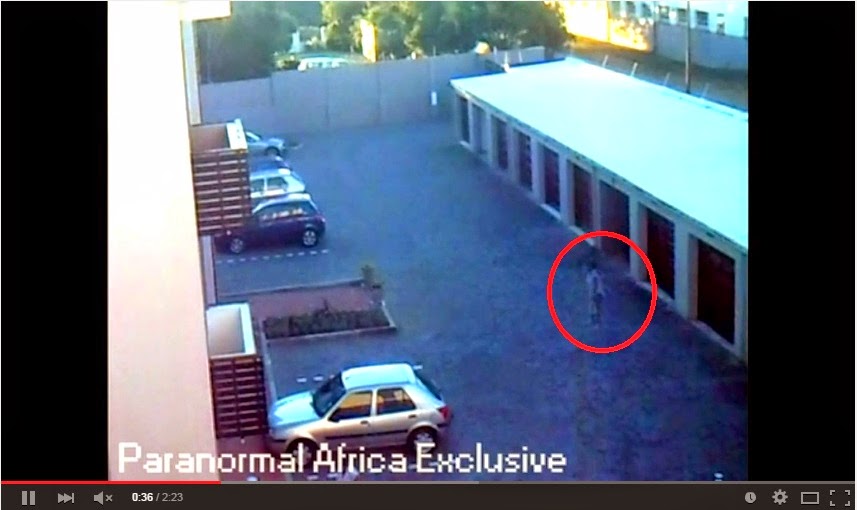 Paranormal Videos & Hauntings: Ghost Caught on CCTV in South Africa