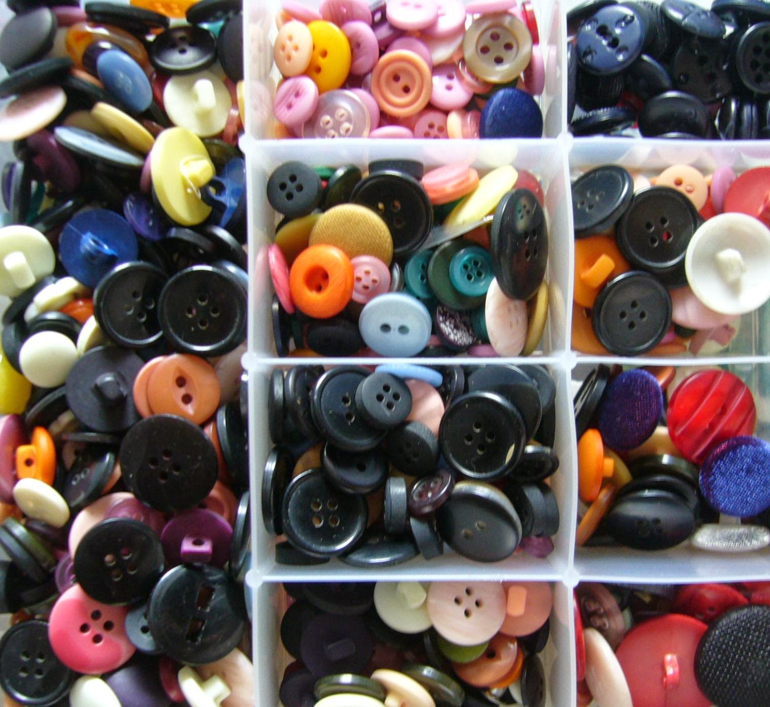 Ana Caldatto : Botões... botões e botões DICA de como organiza-los