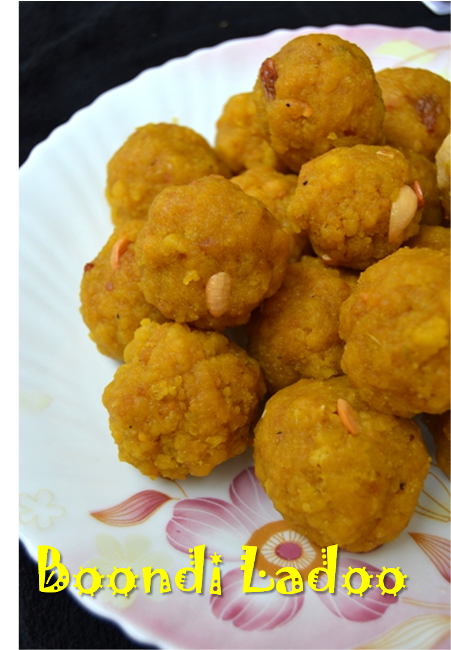 Vaniensamayalarai: Boondi Ladoo / Boondi Laddu