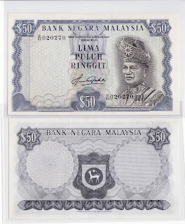 Randhawa's Bank Notes And Collectibles: Malaysia RM 50 - 4th Series ...