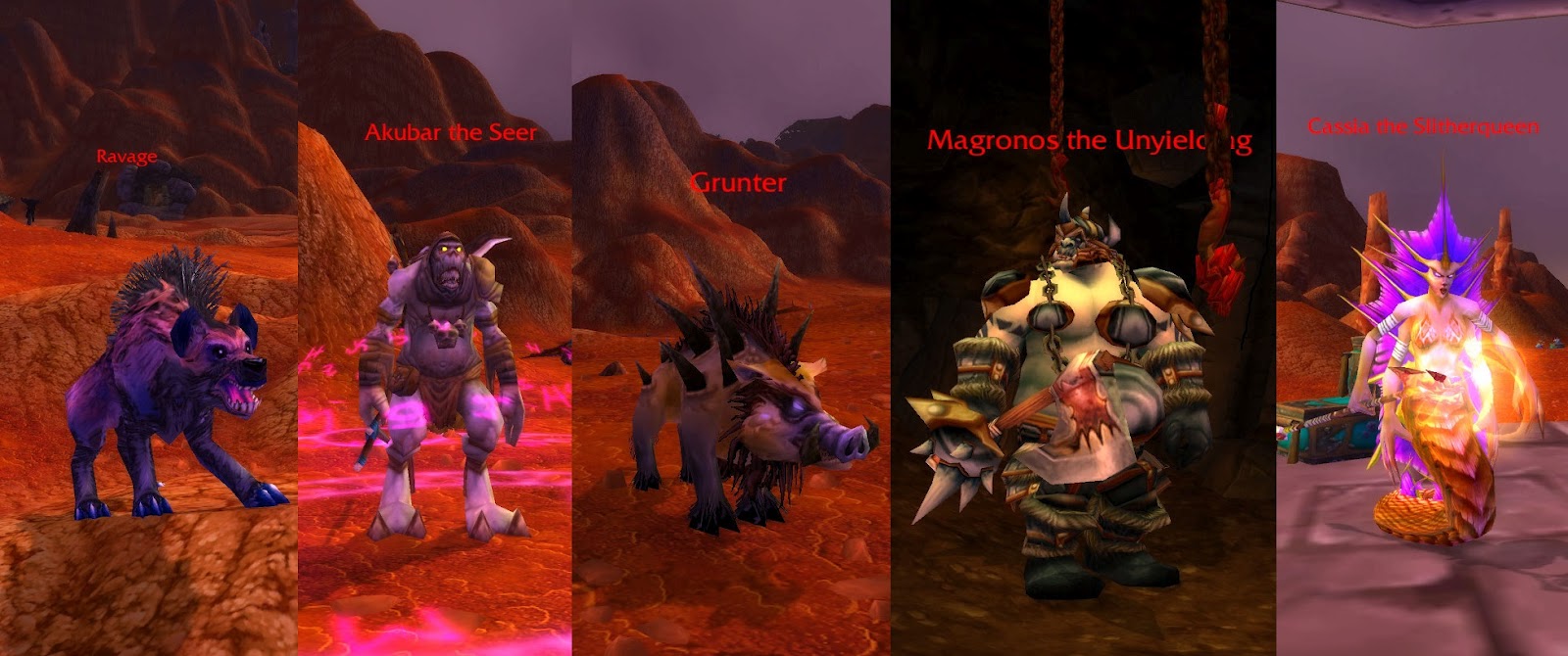 WoW Rare Spawns: Blasted Lands Rare Spawns