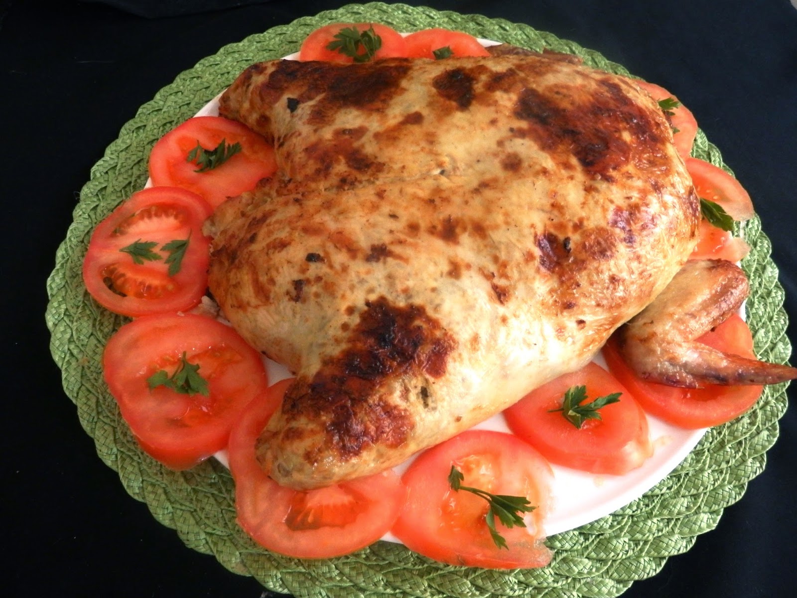 LA MANSA MESA : Pollo relleno. Receta de mi abuela.