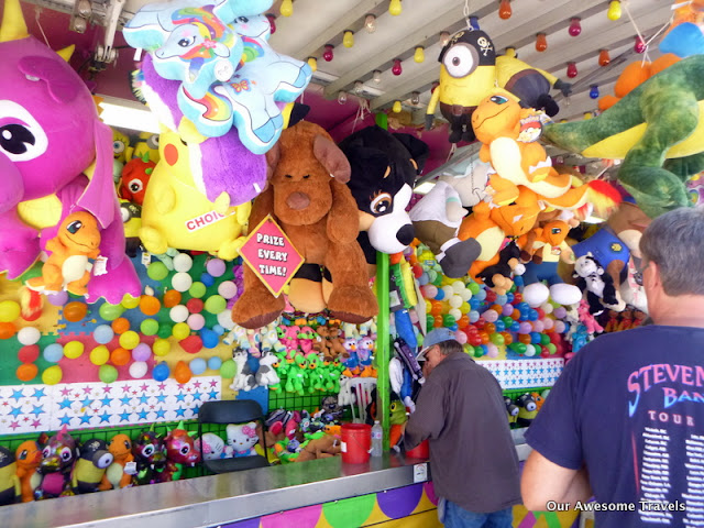 Our Awesome Travels: Forest Fall fair and Demolition Derby yesterday ...