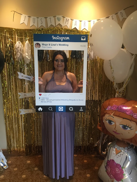 DIY Selfie Station For Mags & Linzi's Wedding | Faces By Grace
