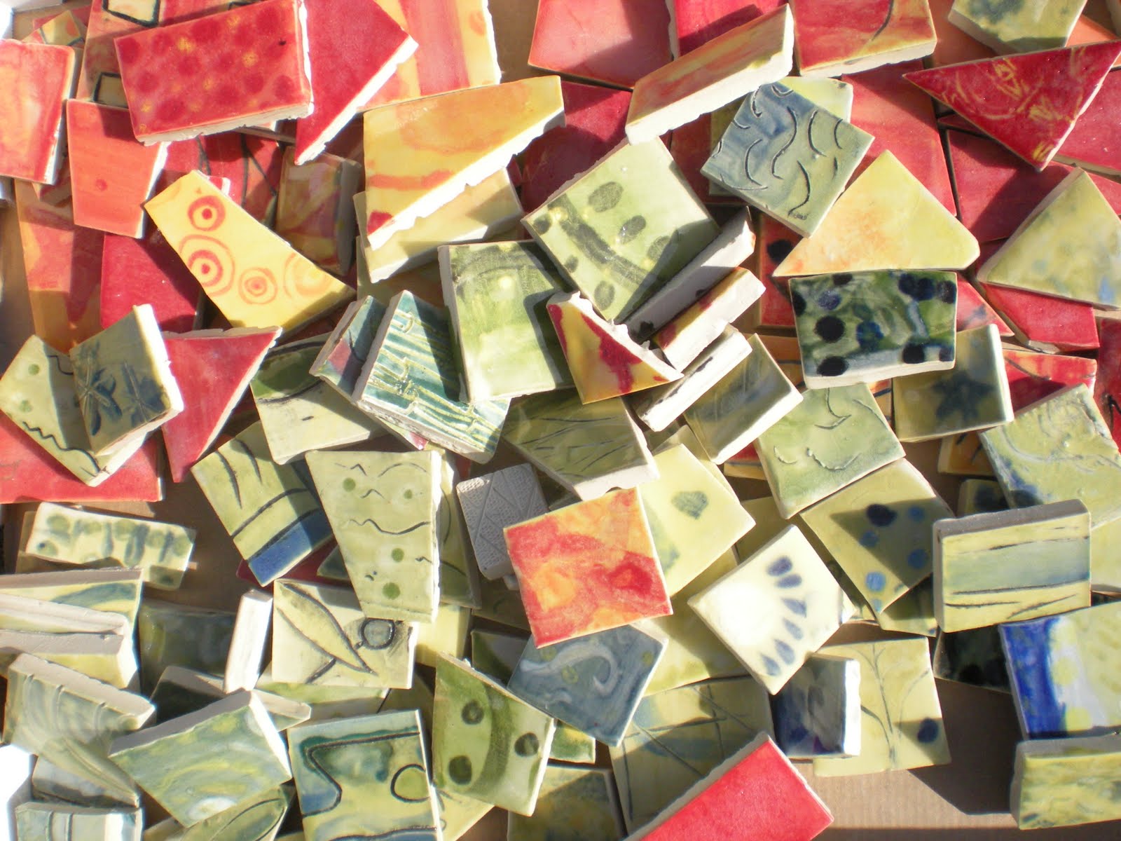Mosaic Sundial: Beautiful Handmade Tiles for the Sundial