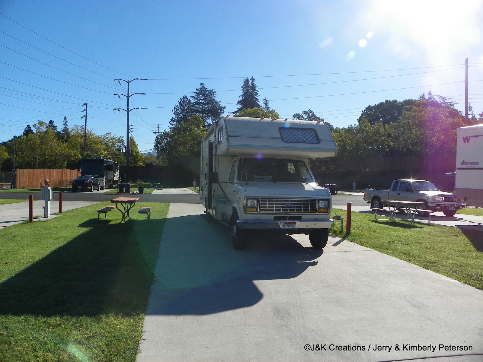 Along the Way with J&K...: Napa Valley Expo RV Park