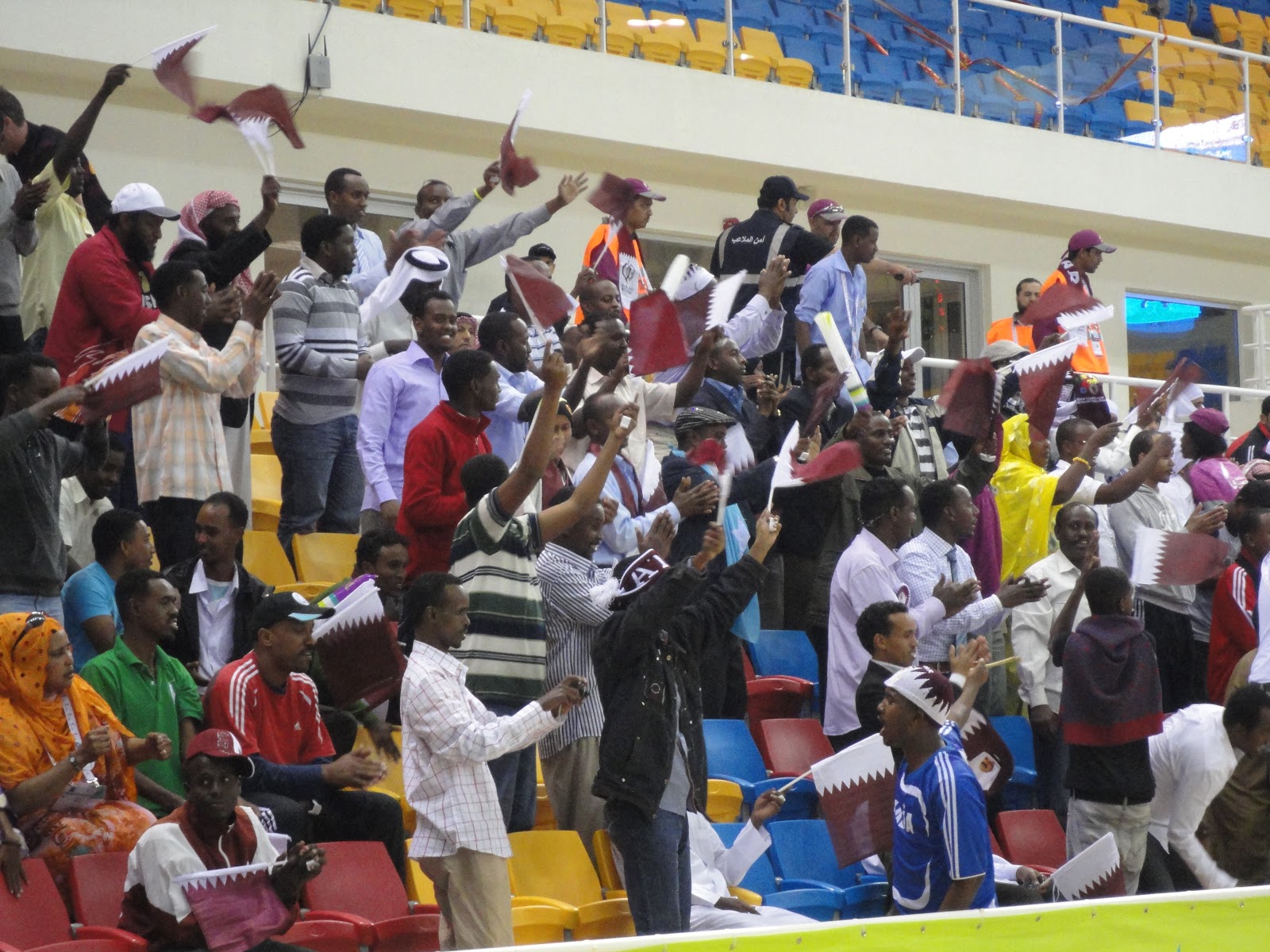 Chutes in Qatar: Arab Games