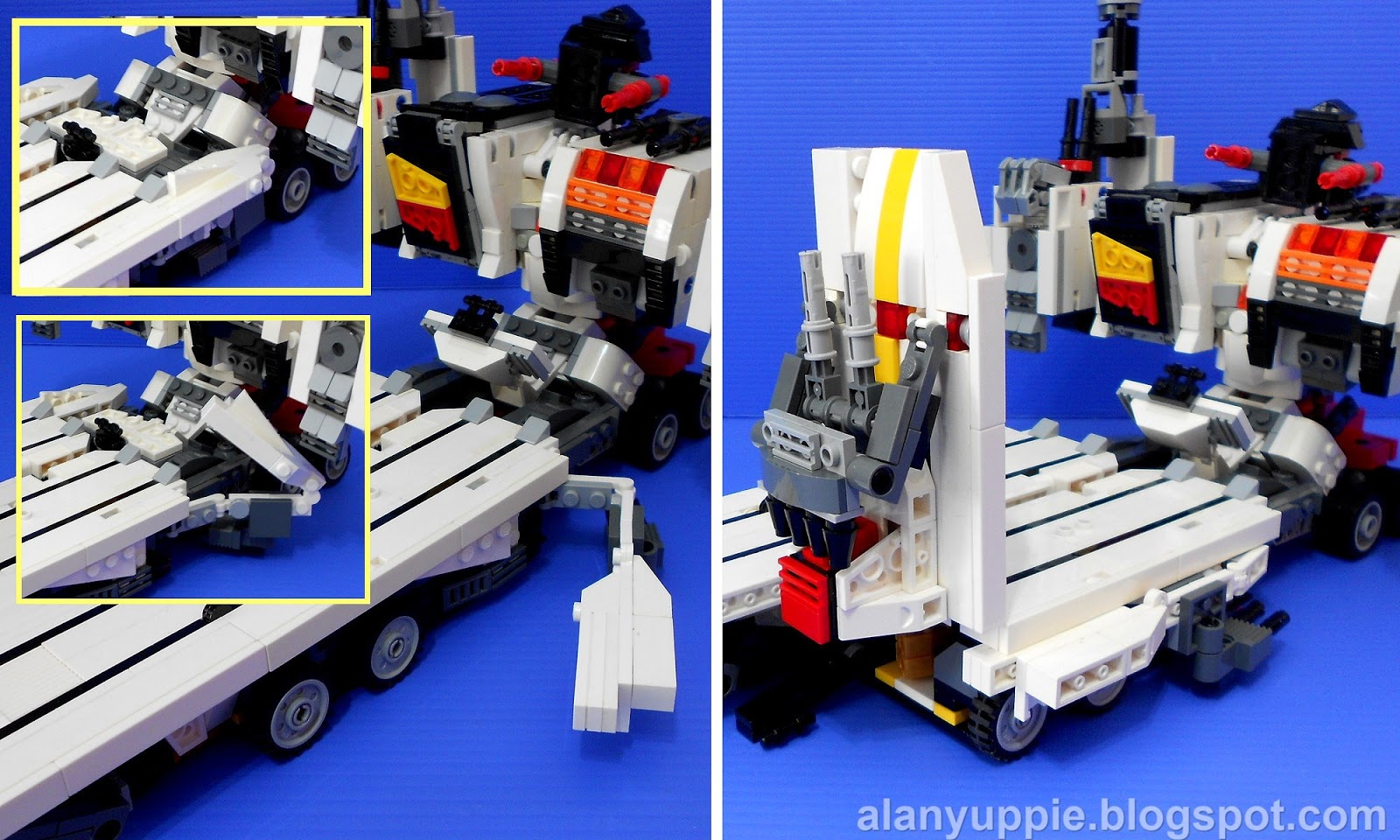 Alanyuppie's LEGO Transformers: LEGO Metroplex: Part 2 of 3: Robot Mode