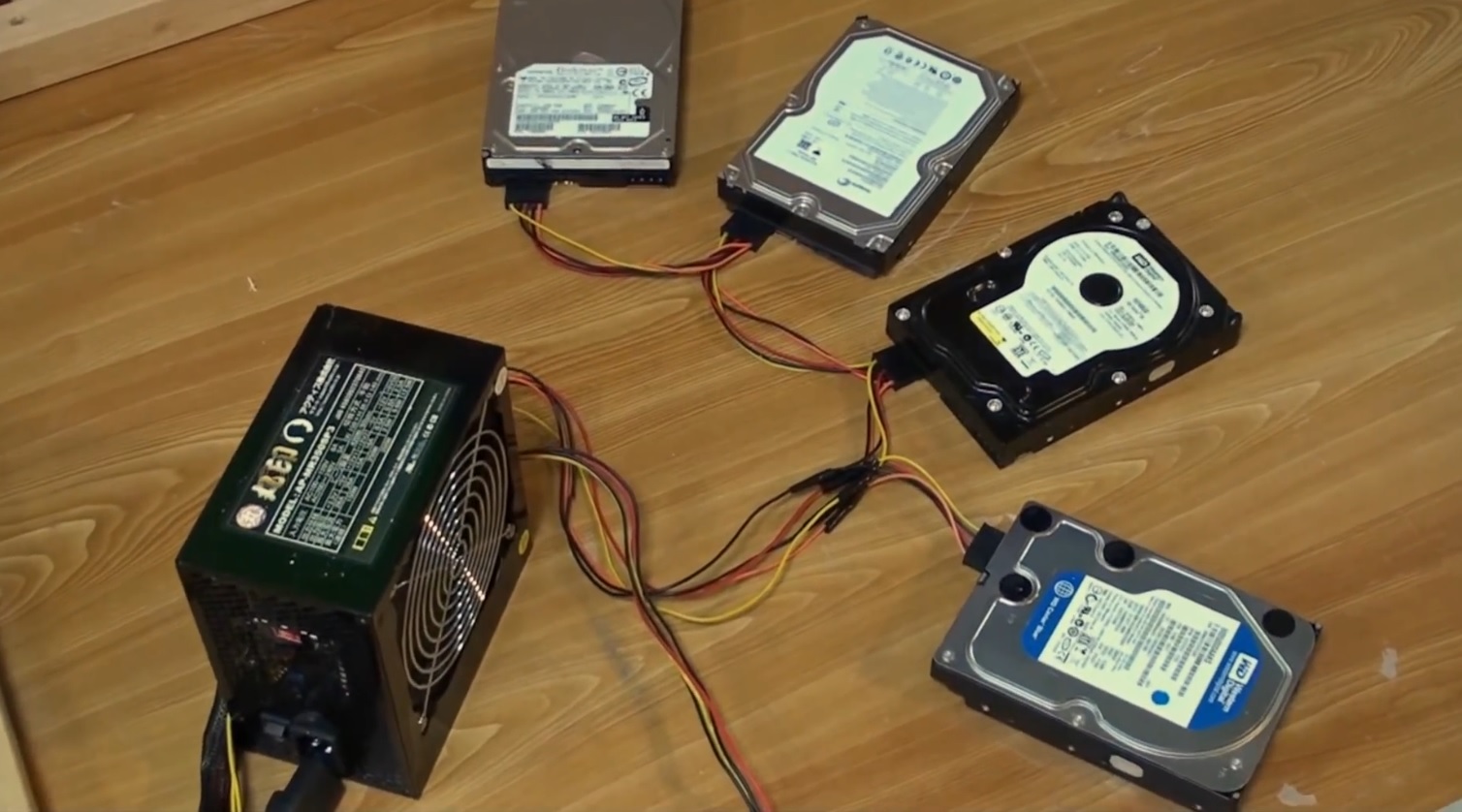 Samimy's Electronic & DIY Projects: DIY-Building RAID Inside 400W PC Casing