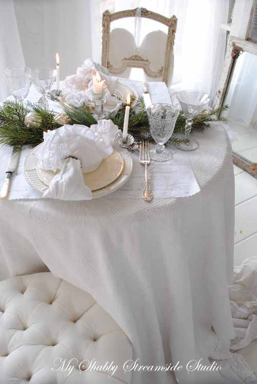 My Shabby Streamside Studio: An Ultra Fancy & Romantic Tabletop for ...