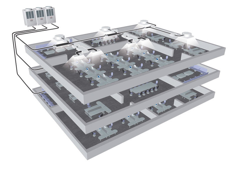 Hệ thống HVAC trong Building - Tự học Revit MEP