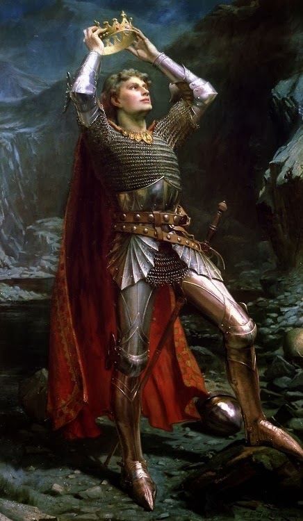 British Art: King Arthur - Charles Ernest Butler 1903