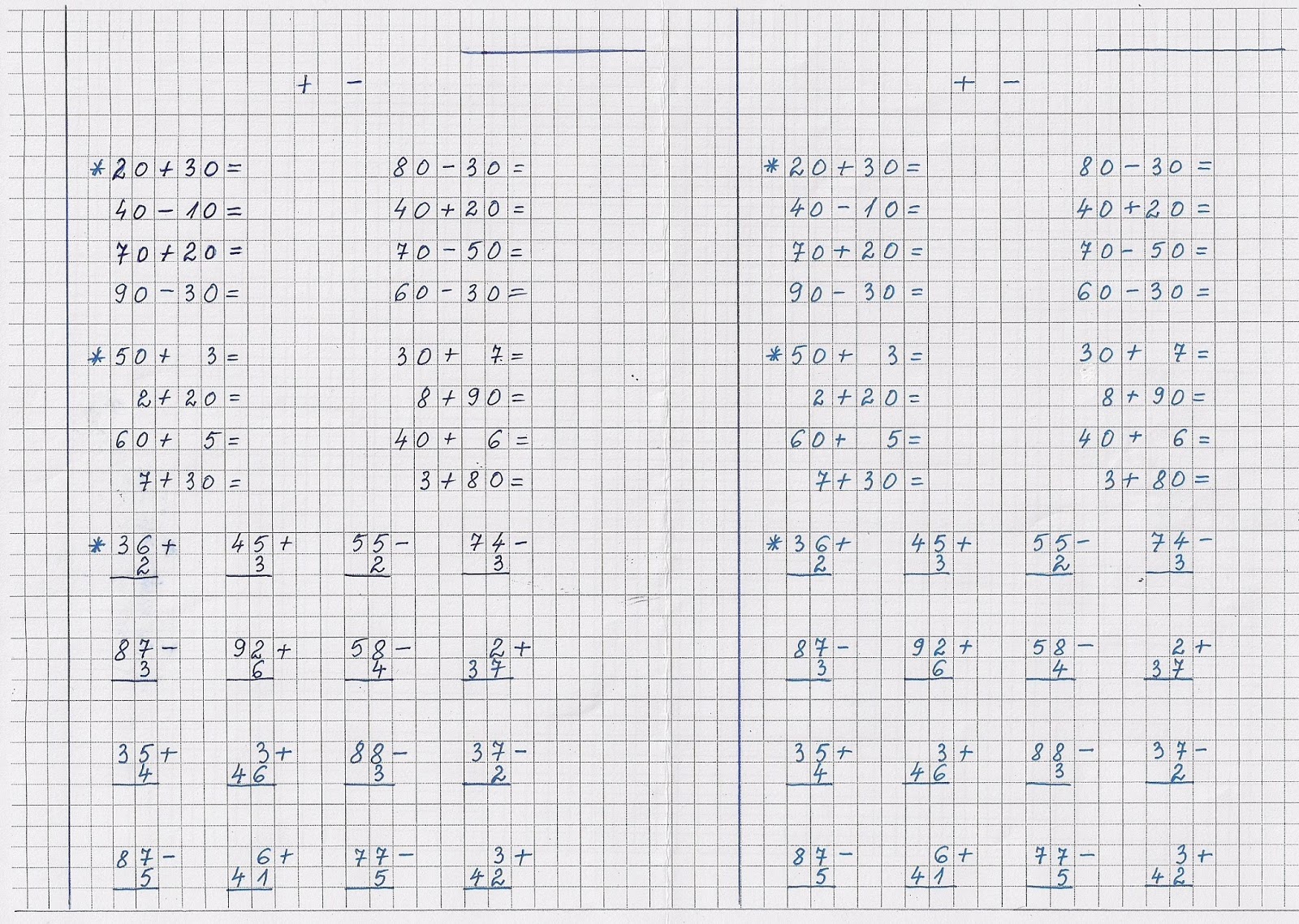 Fișe de matematică