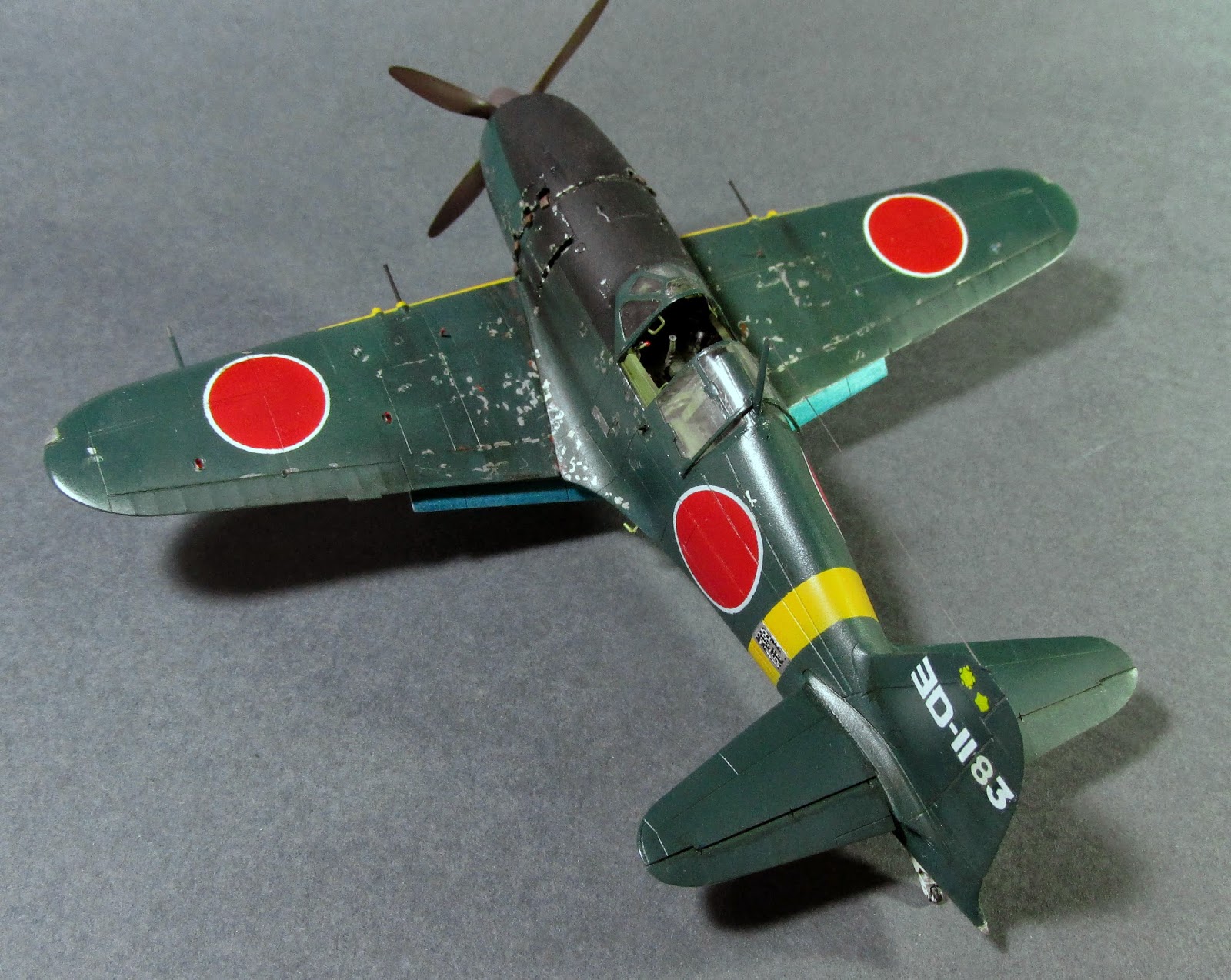 Historical Miniatures by Calin Ungureanu: Mitsubishi J2M Raiden