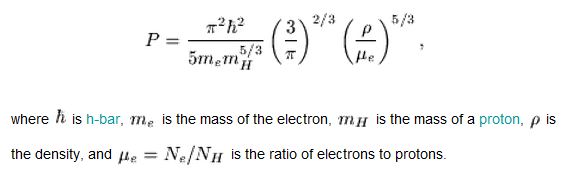 Ay20: Electron degeneracy pressure